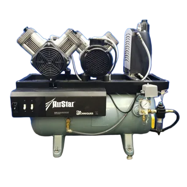 Air Techniques AirStar 50 AS50M Dual Oilless Compressor