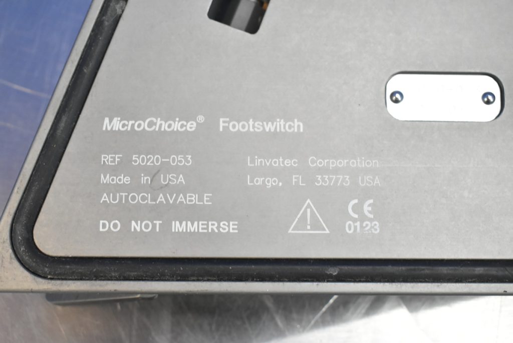 Linvatec Hall Surgical Console with Foot Switch & Handpiece