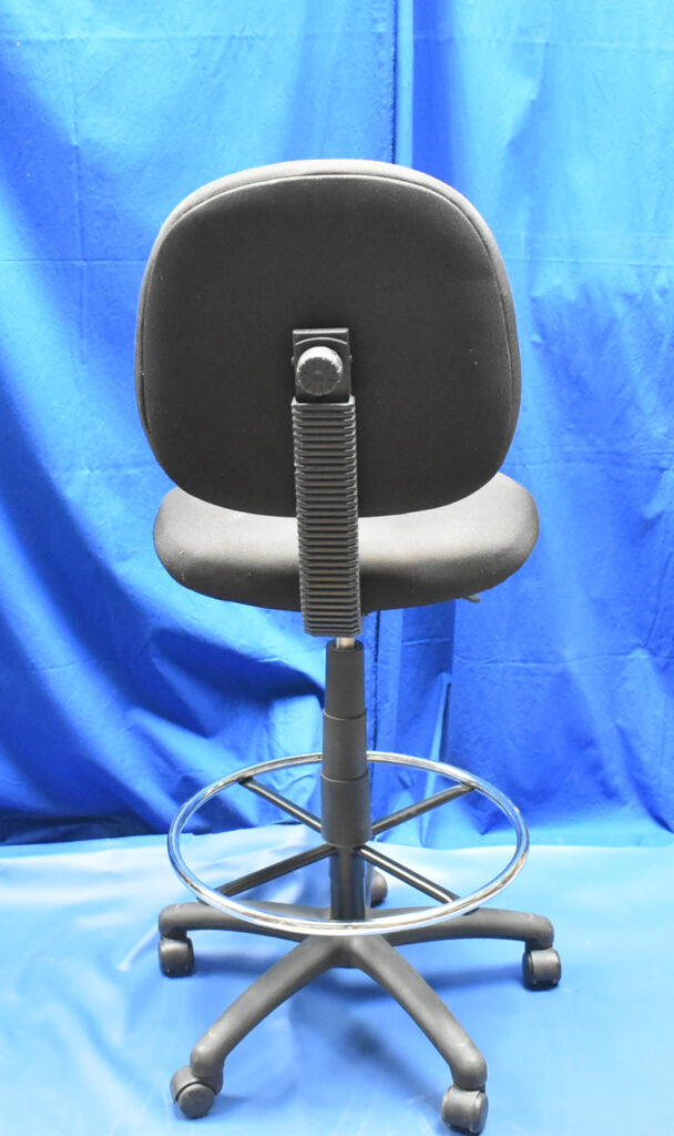 Basic Black Office Stool