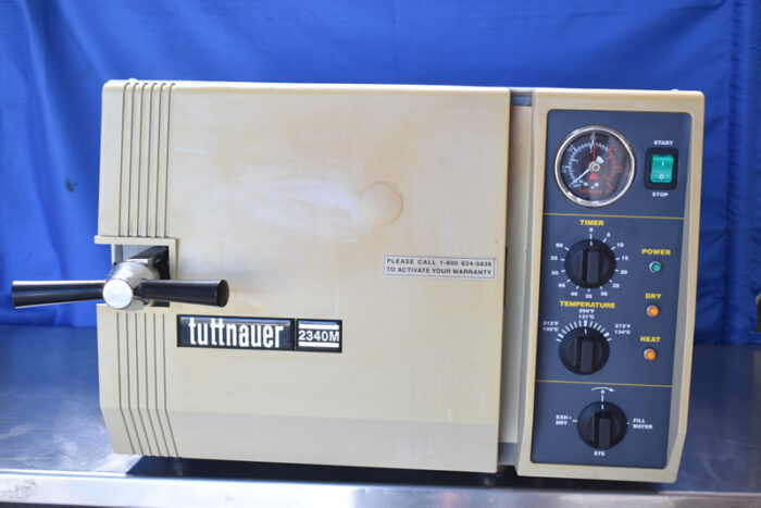 Tuttnauer Autoclave – Steam Sterilizer 2340M