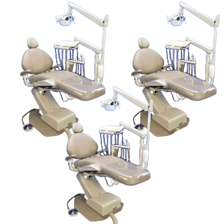 Lot of Adec Decade 1021 Full Operatory Dental Chairs