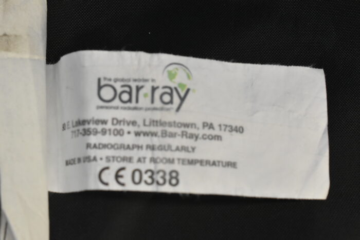 Bar Ray Starlite Left Sleeve X-Ray Apron .25mm